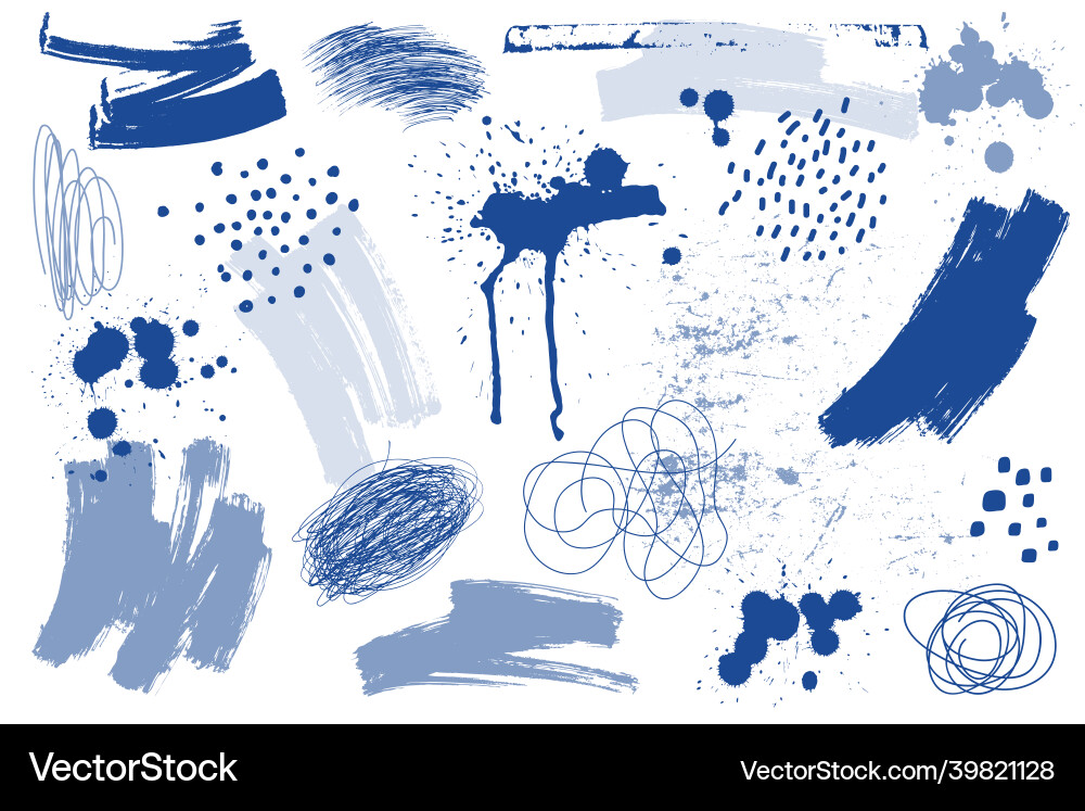 Abstract Scrawls & Textures Royalty Free Vector Image