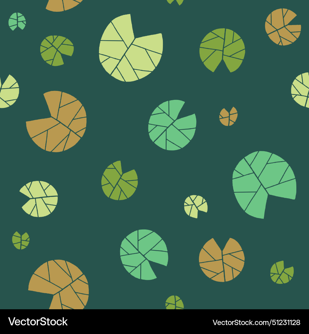 Lotus seamless pattern for print wallpaper Vector Image