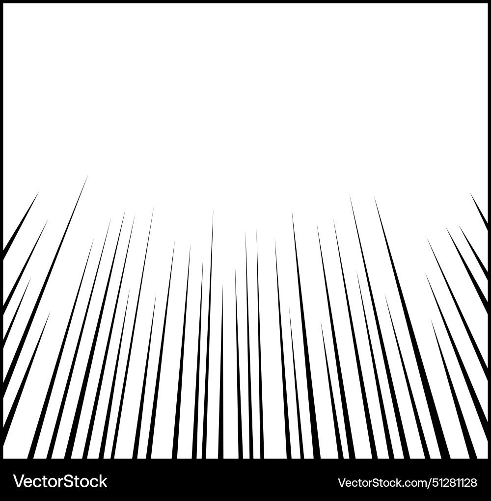 Manga speed lines effect background Royalty Free Vector