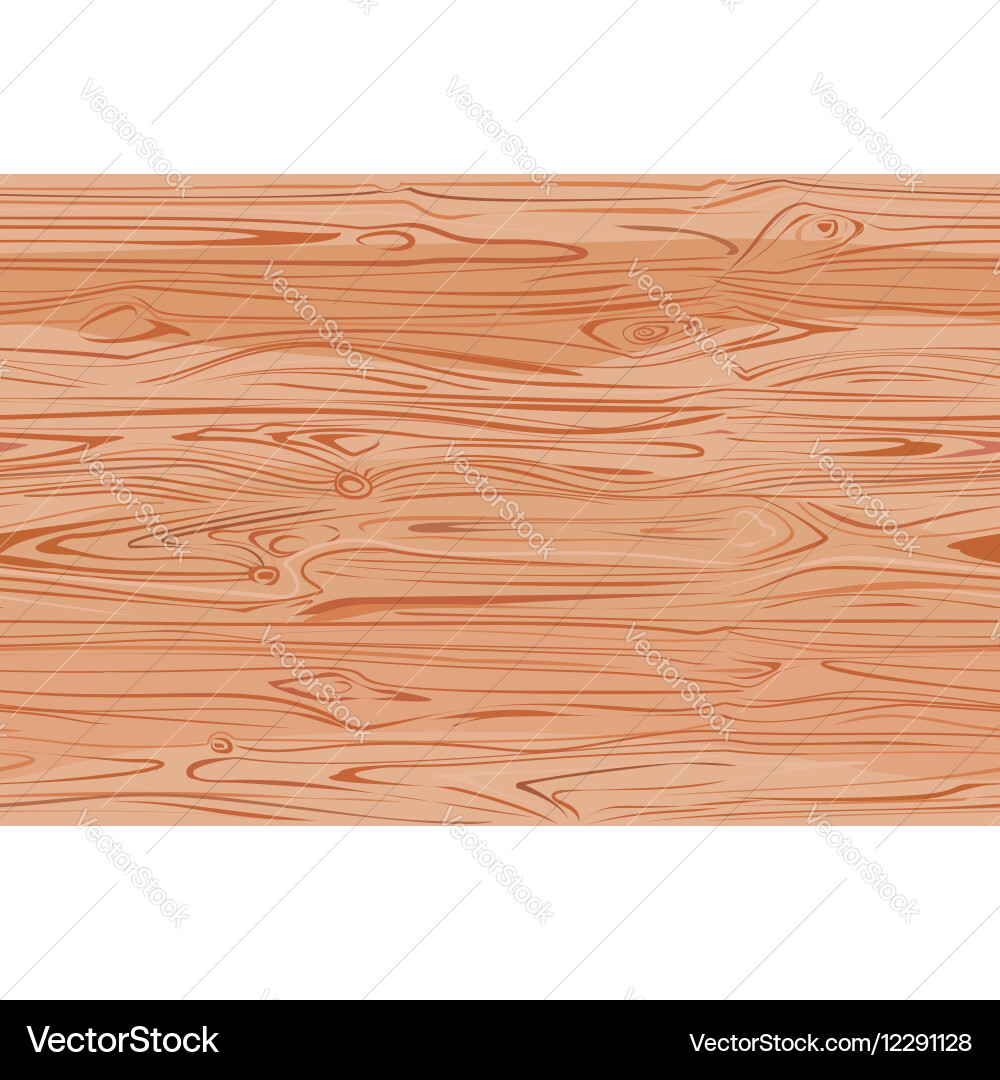 Wood texture with natural pattern top view Vector Image