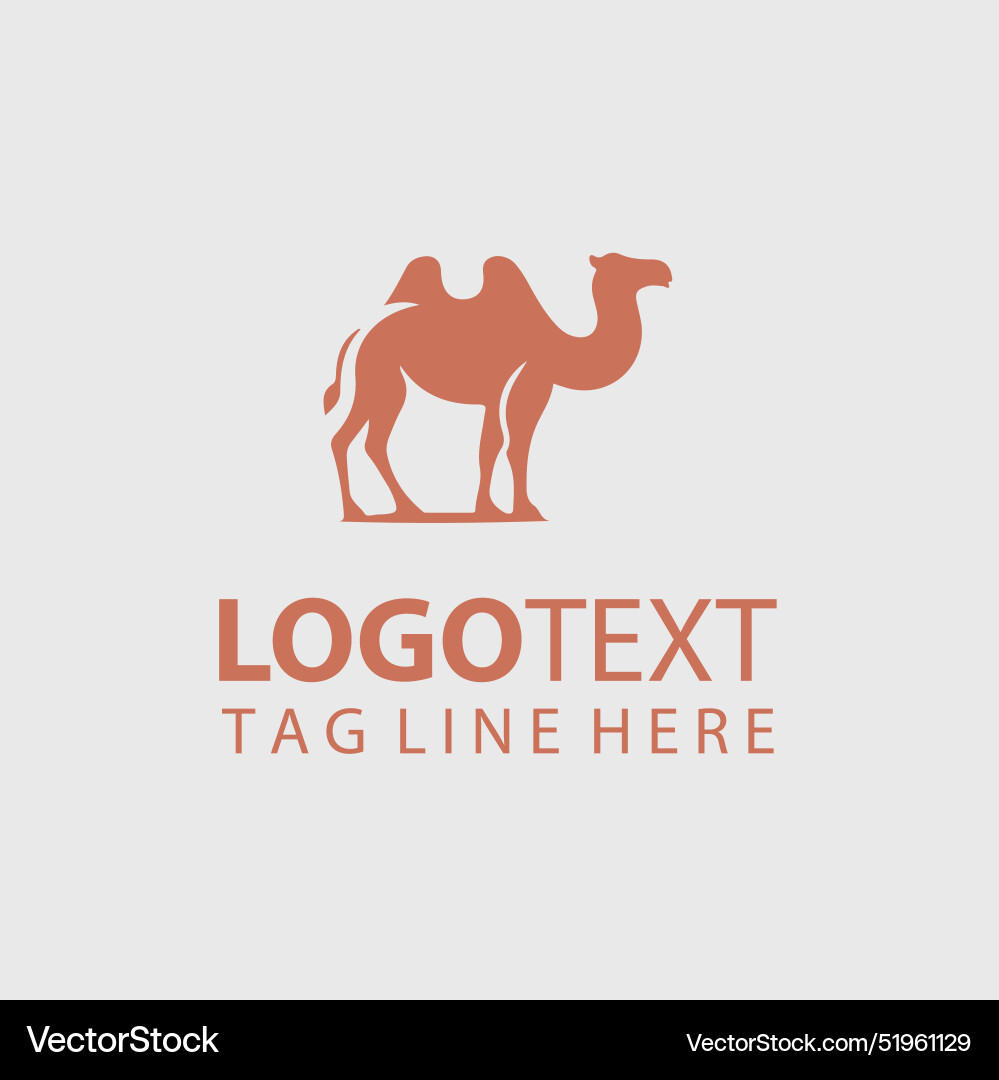 Camel logo Royalty Free Vector Image - VectorStock