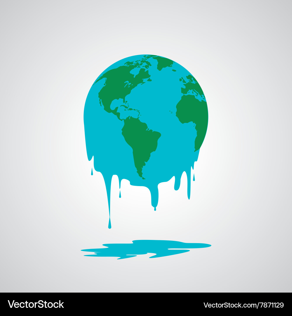 Global warming design Royalty Free Vector Image