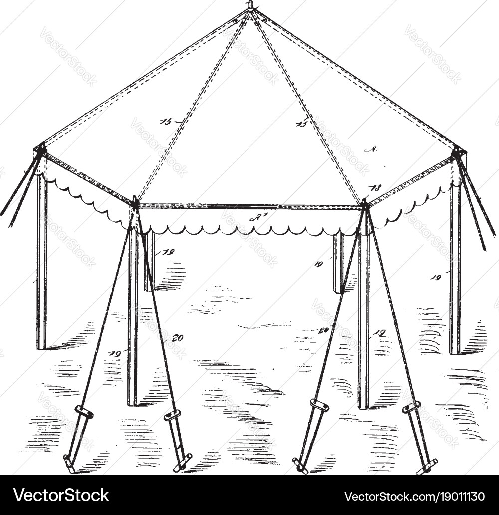 Building canopy protection from the weather Vector Image