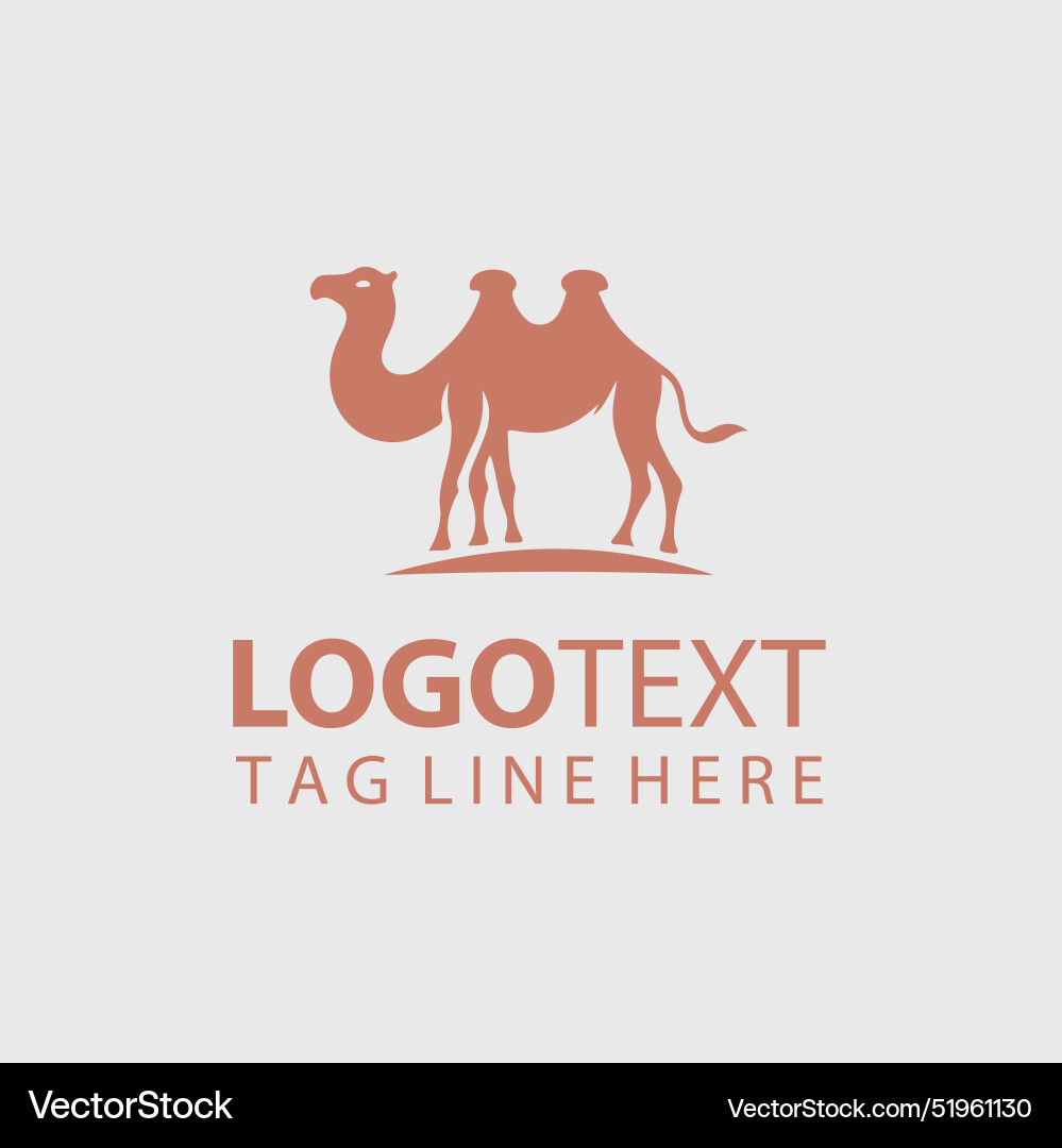 Camel logo Royalty Free Vector Image - VectorStock