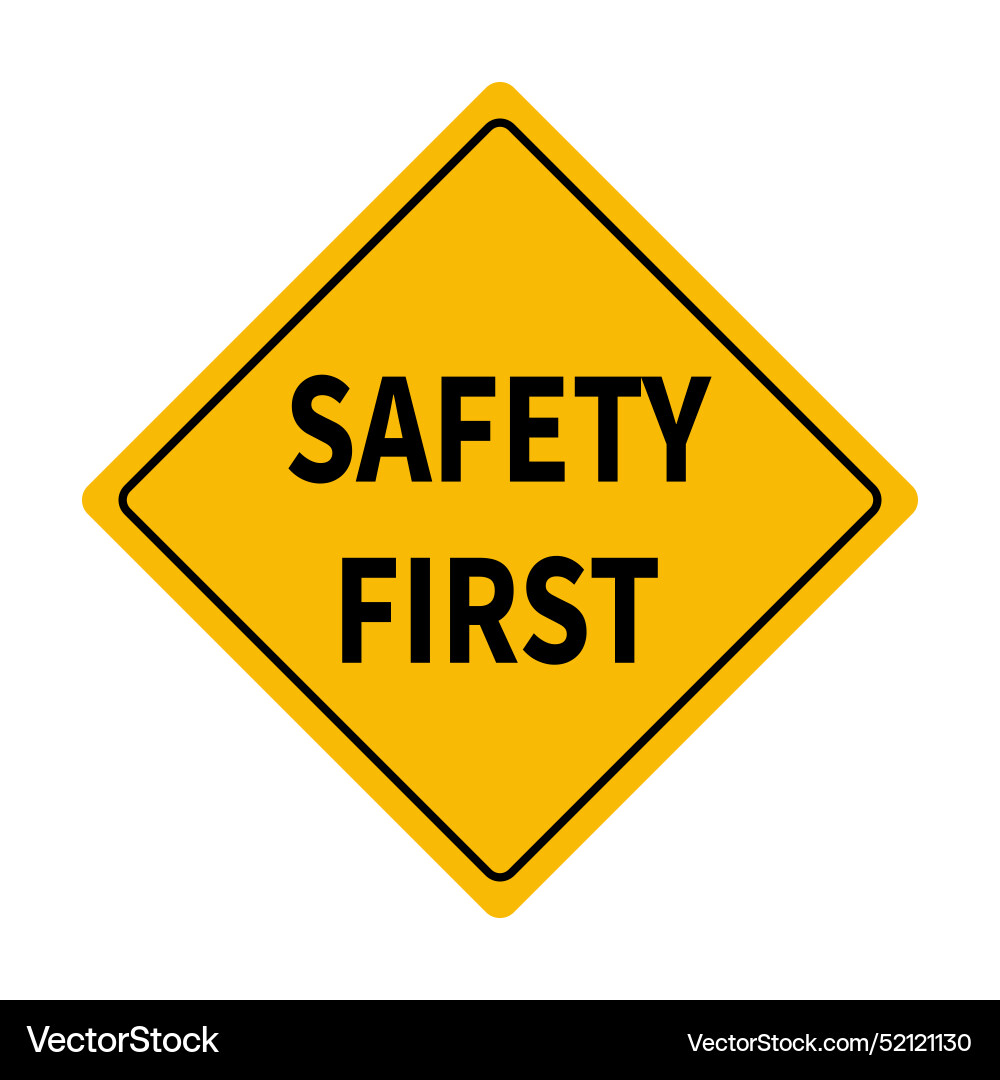 Safety symbols and first signs Royalty Free Vector Image