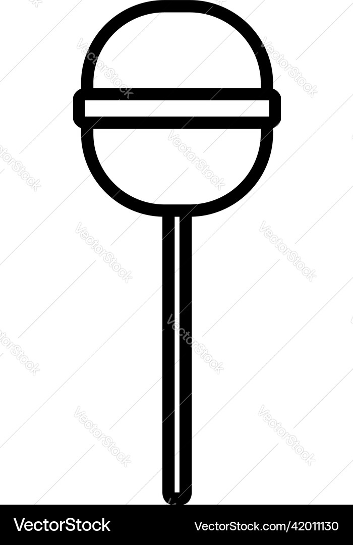 Stick candy icon Royalty Free Vector Image - VectorStock