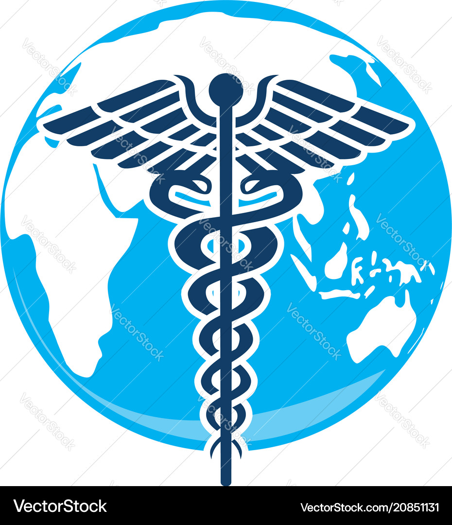 Global health care Royalty Free Vector Image - VectorStock