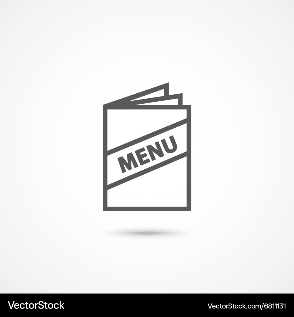 Menu icon Royalty Free Vector Image - VectorStock