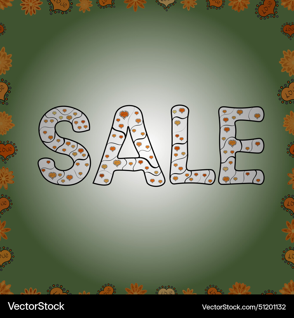 Interesting super nice abstract and cute picture Vector Image