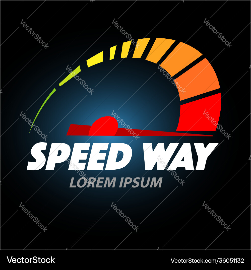 Speedway Royalty Free Vector Image - VectorStock