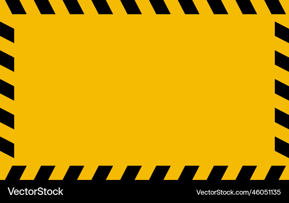 A safety warning sign design template Royalty Free Vector