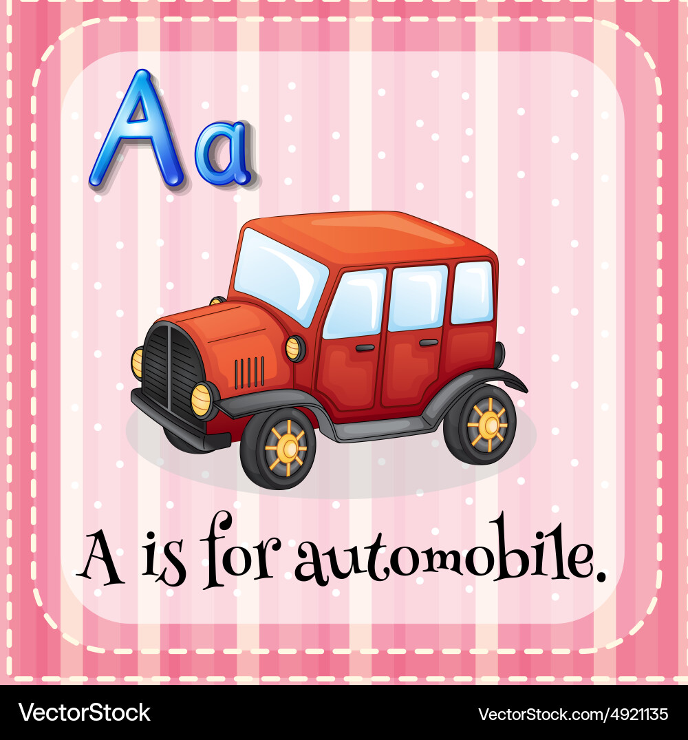 Automobile Royalty Free Vector Image - VectorStock