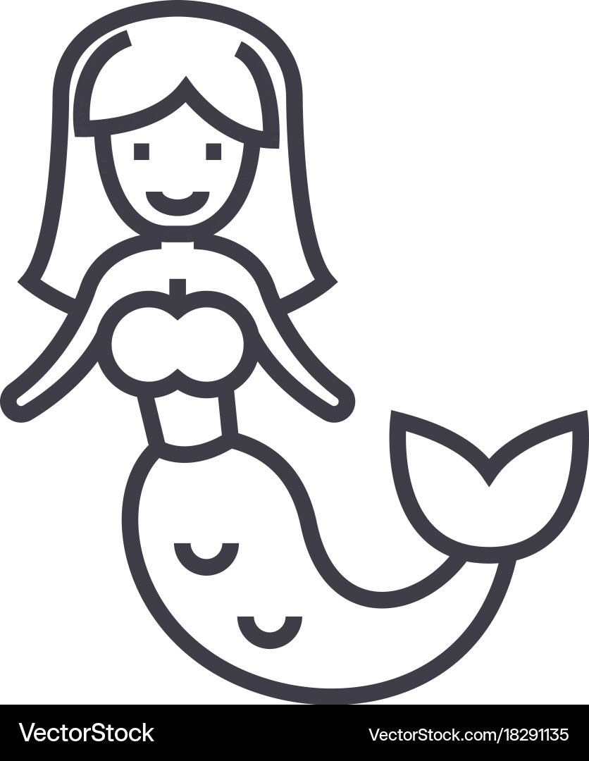 Mermaid Icon Symbol Vector Images (over 2,500)