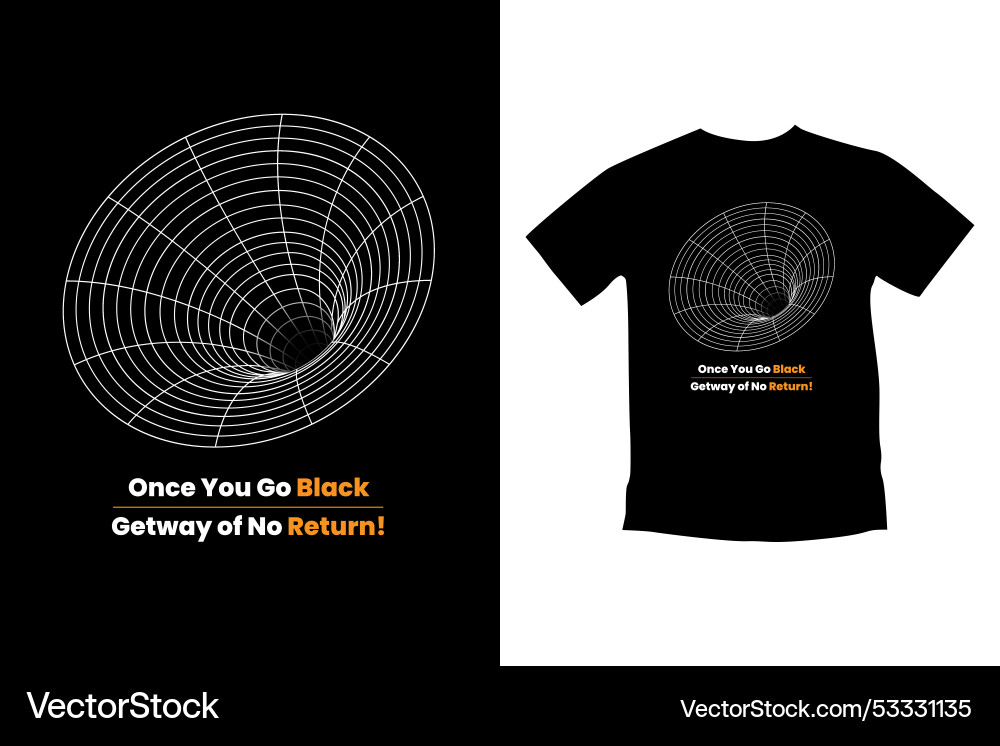 Wormhole illusion design element Royalty Free Vector Image