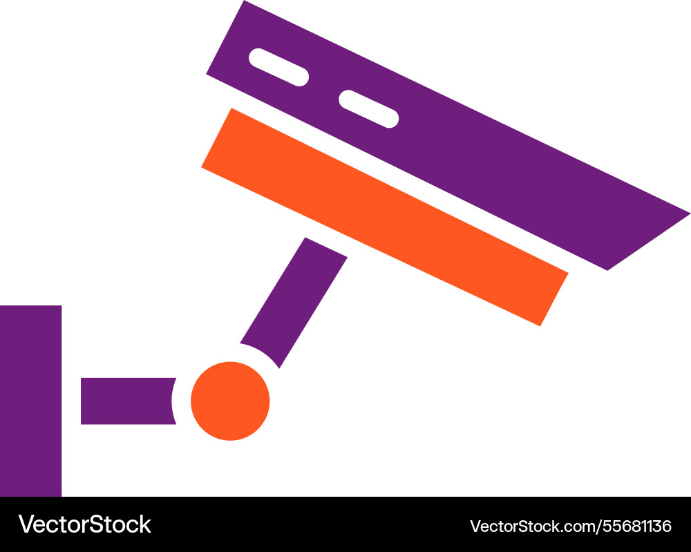 Cctv icon design Royalty Free Vector Image - VectorStock