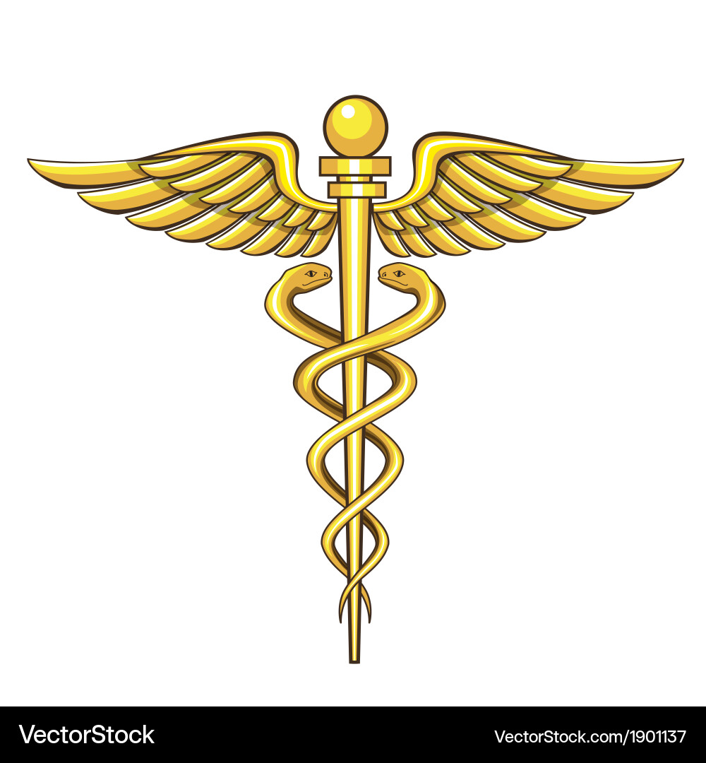 Caduceus Royalty Free Vector Image - VectorStock