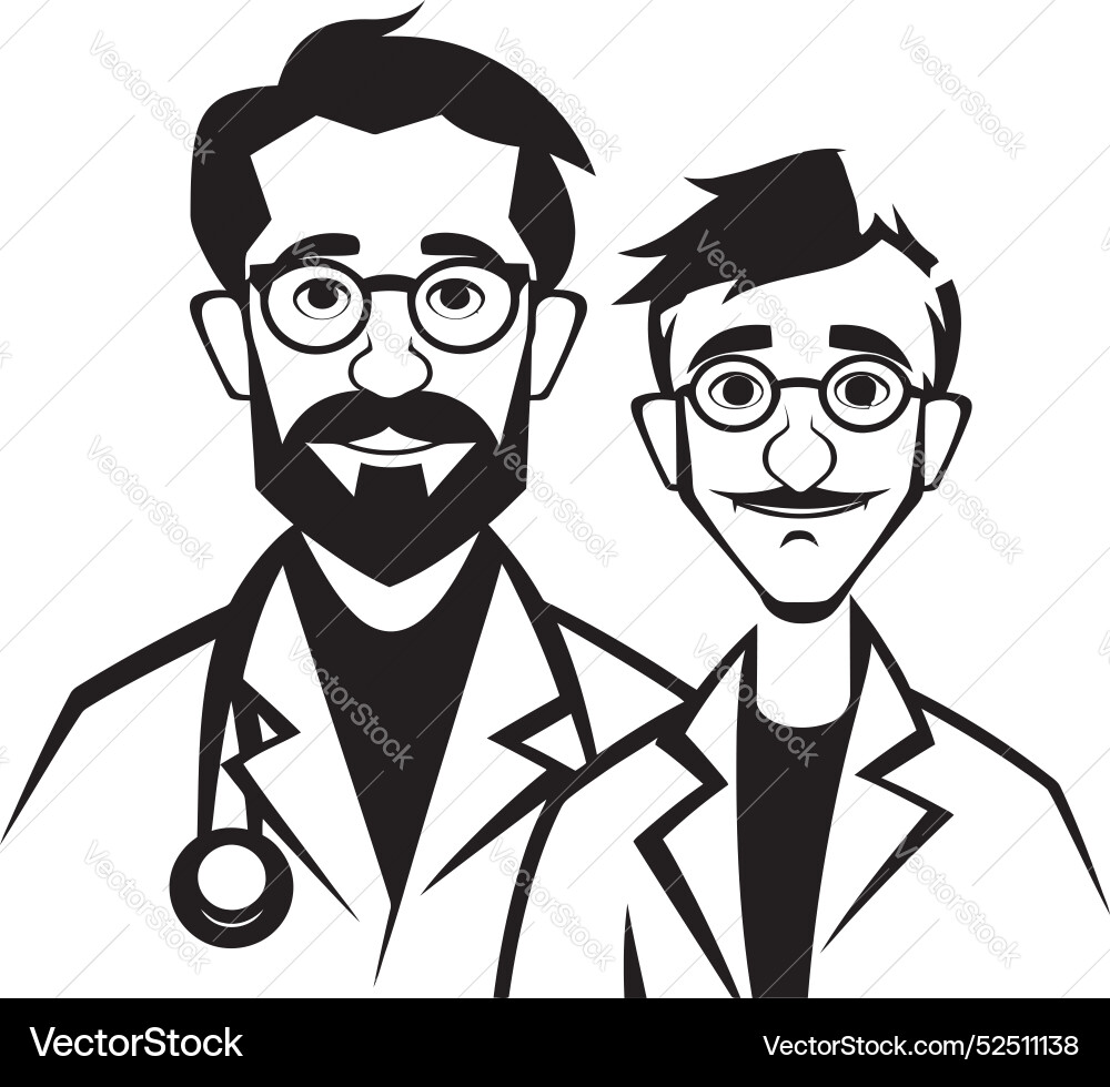 Empathy doctors connection with patients Vector Image