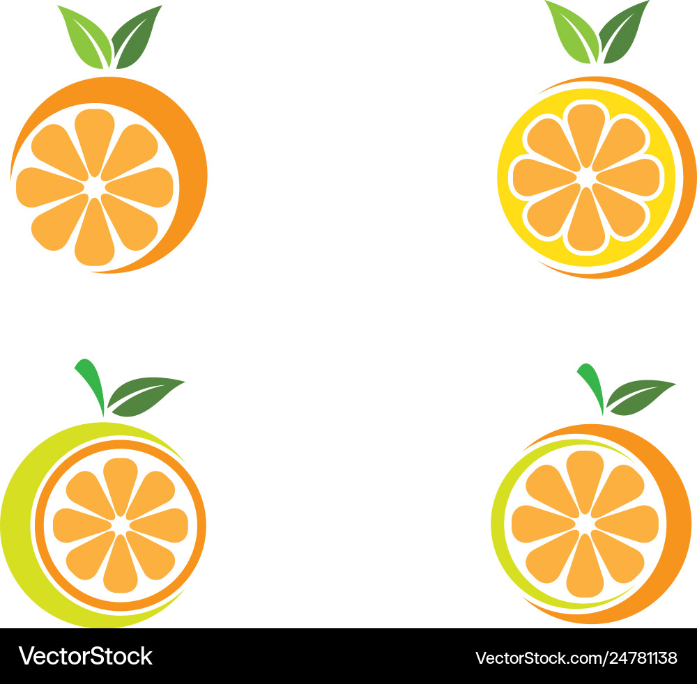 Orange Symbol Lizenzfreies Vektorbild - VectorStock