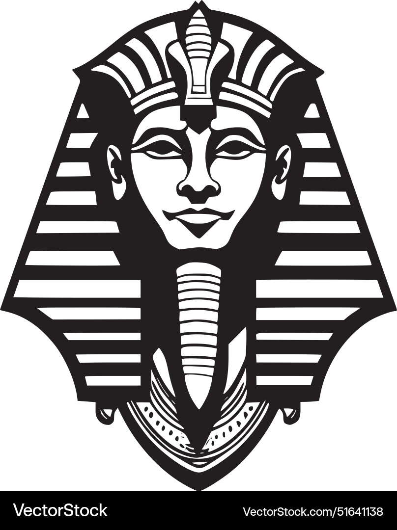 Sphinx - black and white isolated icon Royalty Free Vector