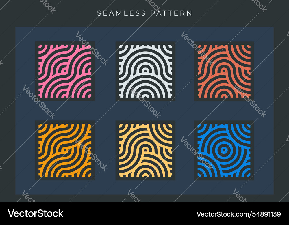 A seamless geometric pattern background unlimited Vector Image