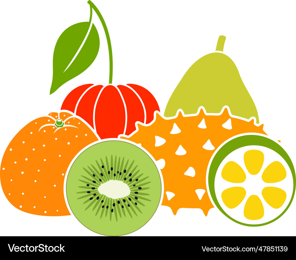 Fruit Royalty Free Vector Image - VectorStock