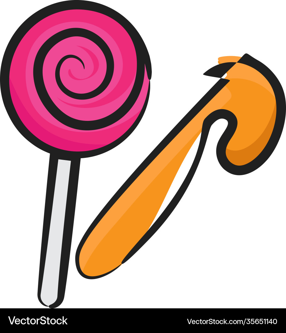 Sweet candies Royalty Free Vector Image - VectorStock