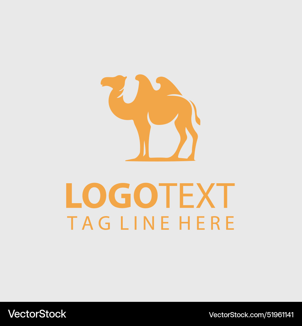 Camel logo Royalty Free Vector Image - VectorStock