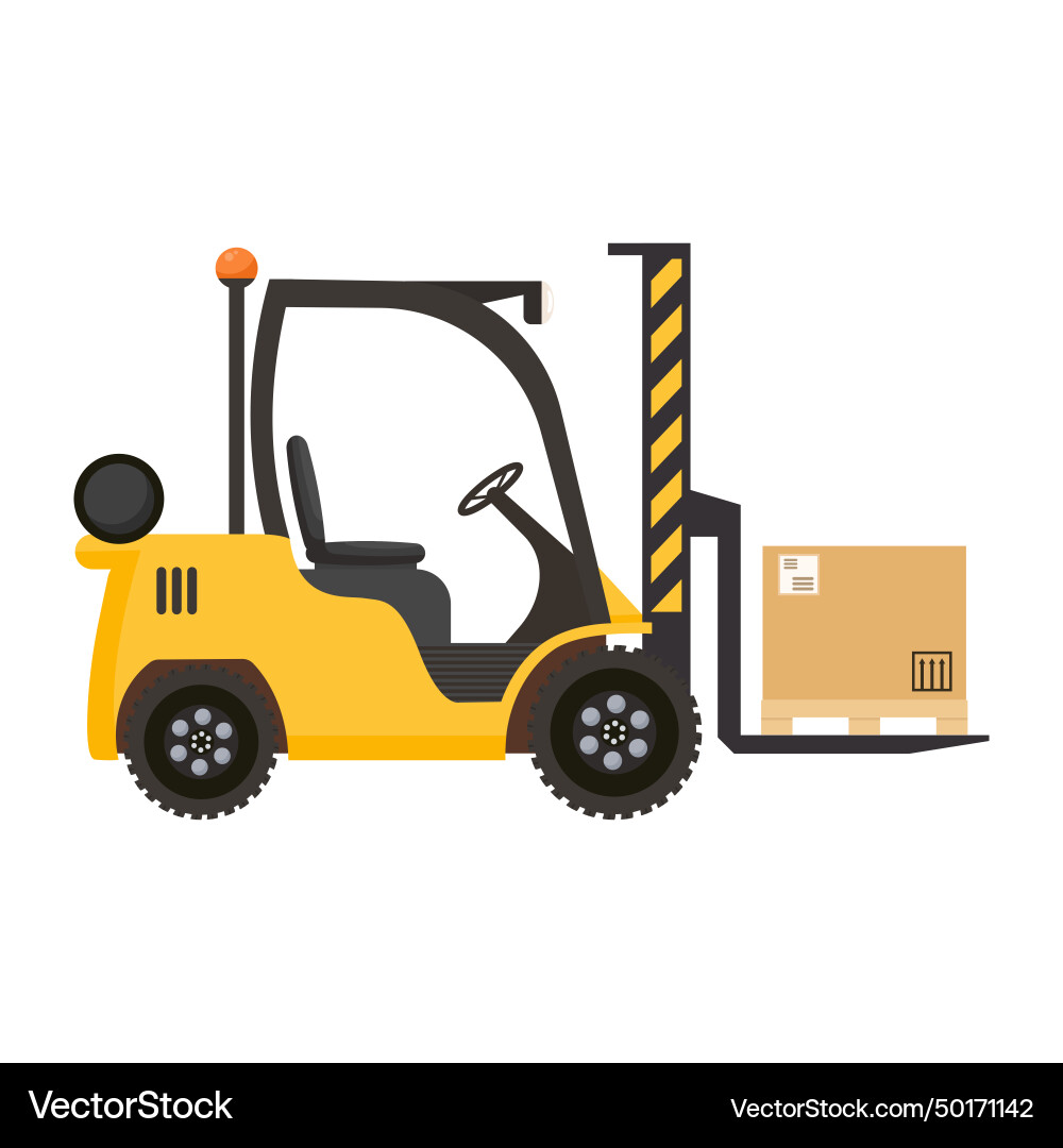 Forklift icon Royalty Free Vector Image - VectorStock