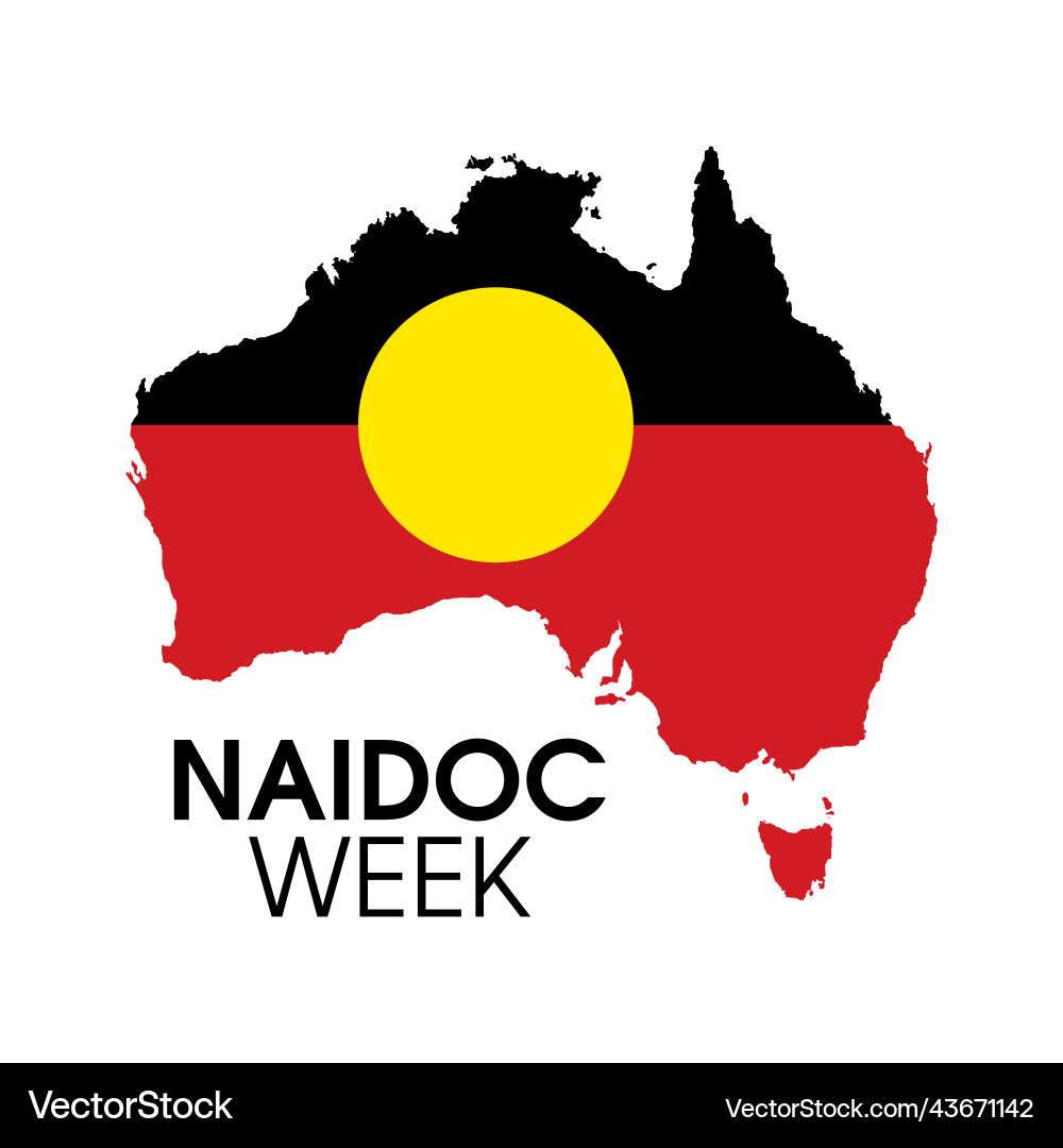 Naidoc week poster with australian aboriginal icon – Royalty-Free ...