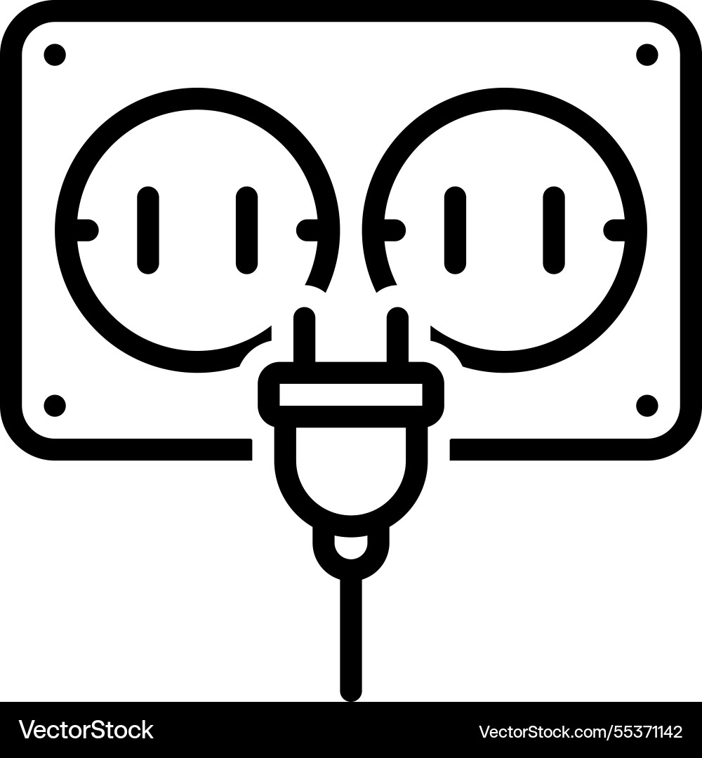 Plug Royalty Free Vector Image - VectorStock