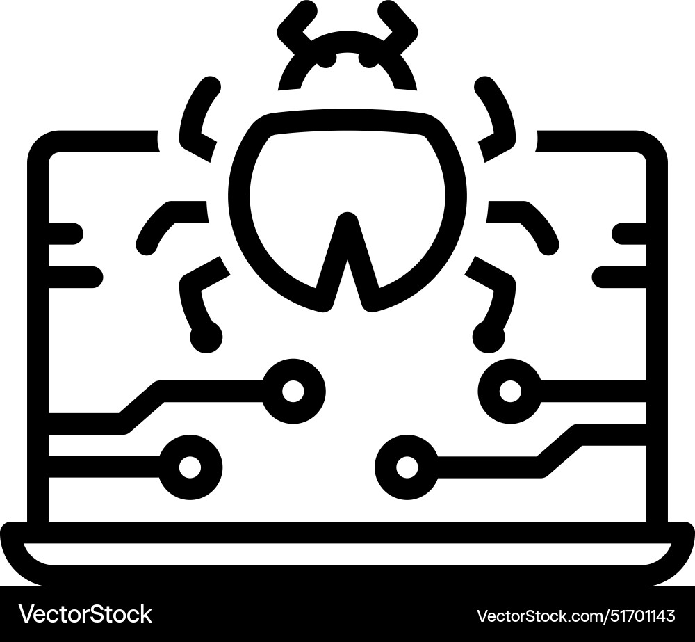 Malware Royalty Free Vector Image - VectorStock