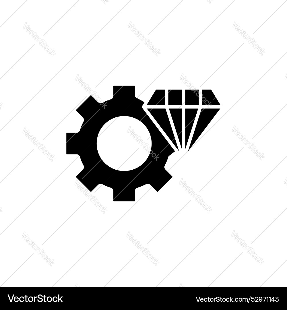 Operational excellence line icon isolated on Vector Image