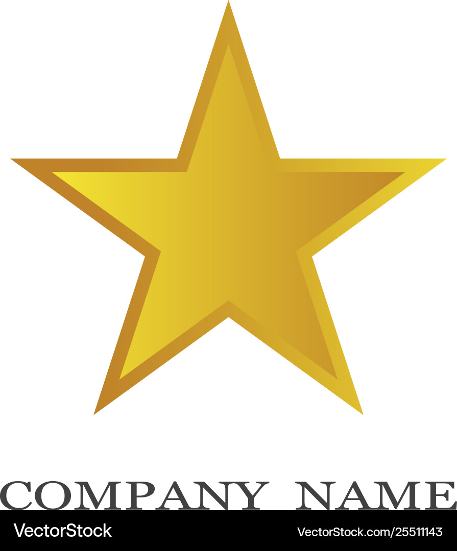 Star icon design Royalty Free Vector Image - VectorStock