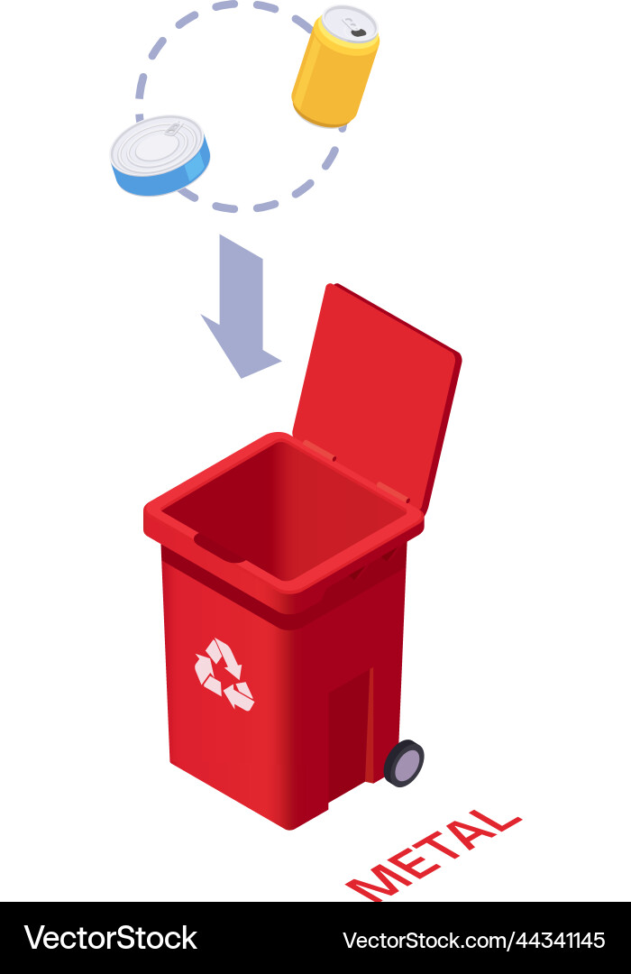 Garbage recycling icon Royalty Free Vector Image