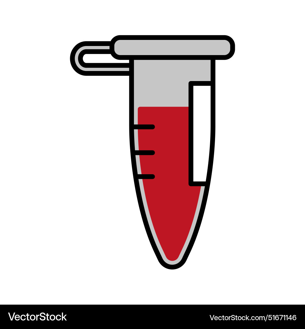 Blood sample icon Royalty Free Vector Image - VectorStock