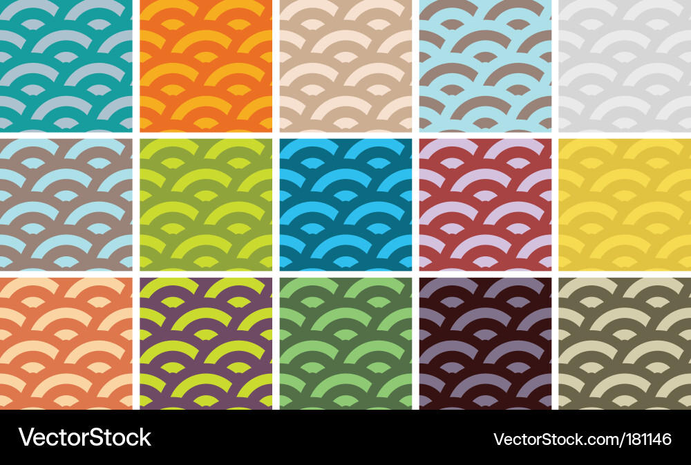 Wave patterns Royalty Free Vector Image - VectorStock