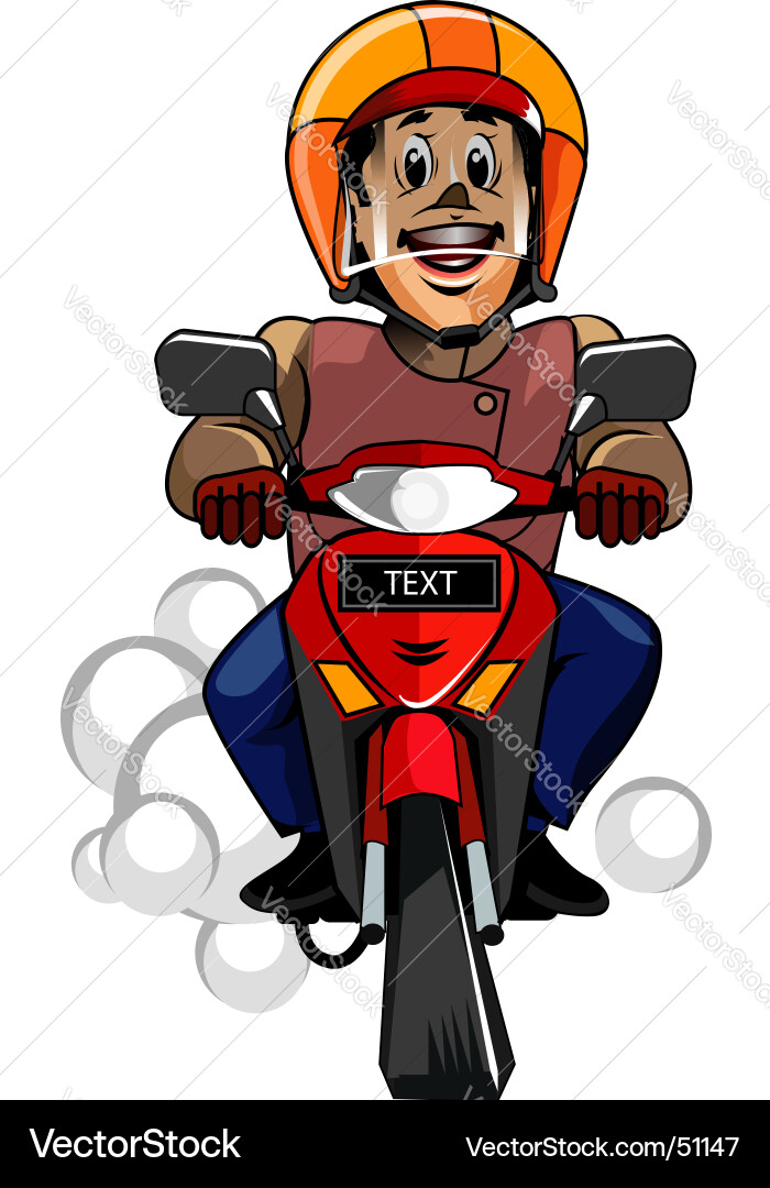 Safety riding Royalty Free Vector Image - VectorStock
