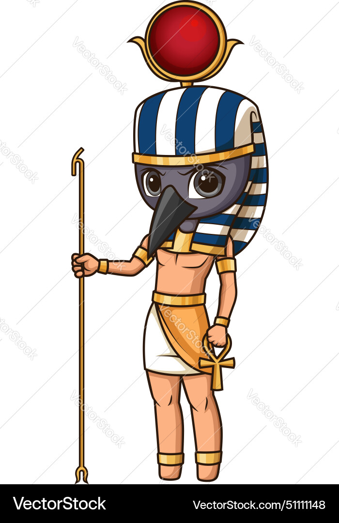 Ancient Egyptian God Thoth Ancient Egyptian God Thoth Head Ibis: