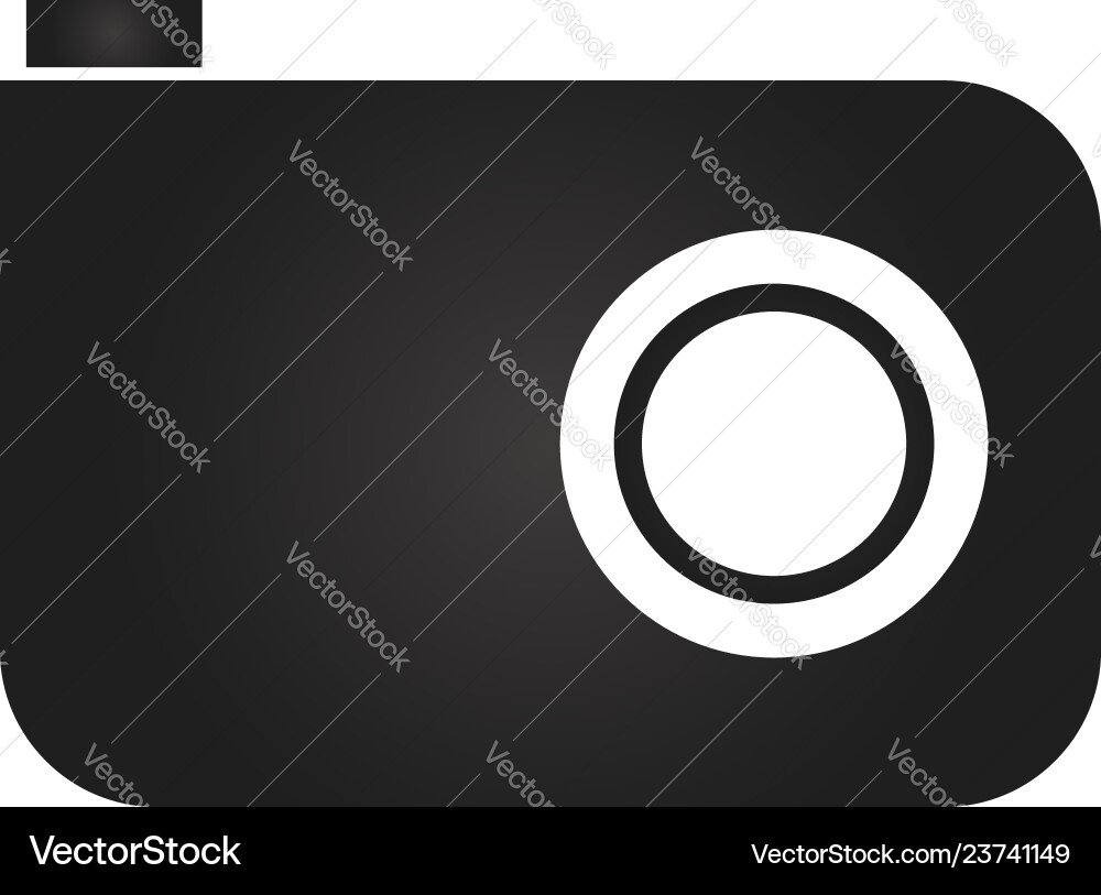 Camera logo Royalty Free Vector Image - VectorStock