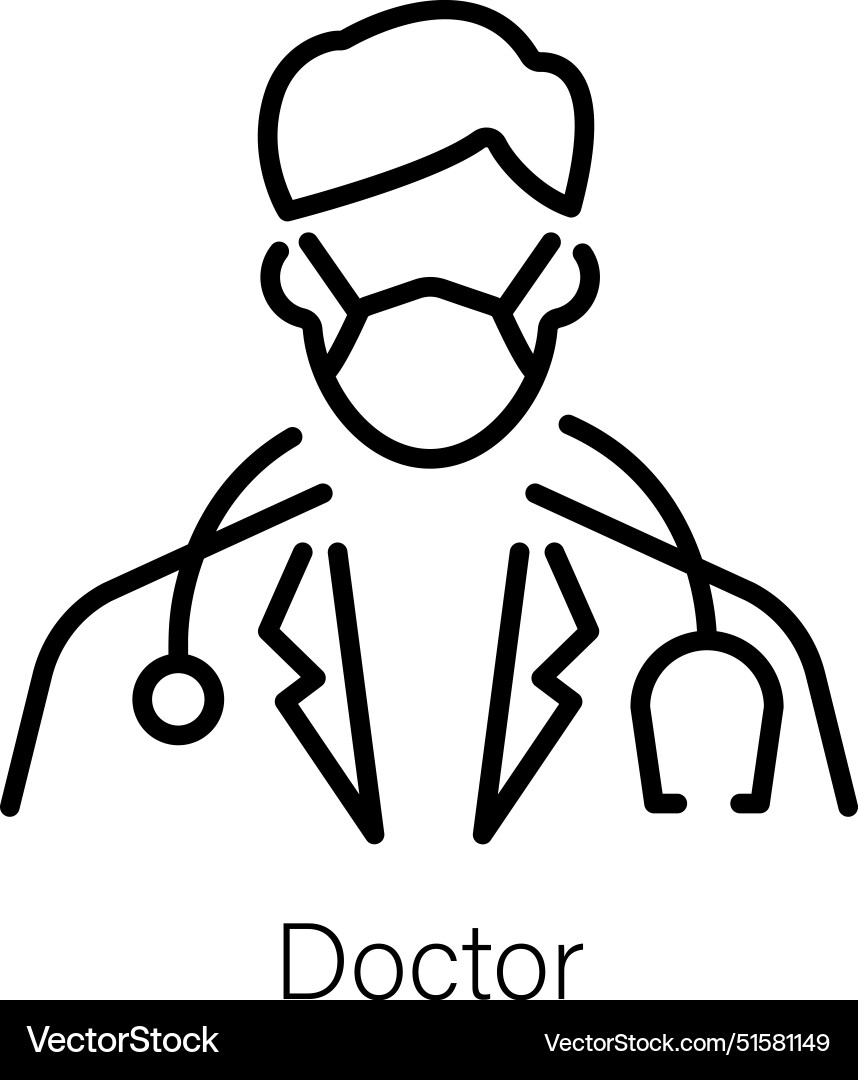 Doctor Royalty Free Vector Image - VectorStock
