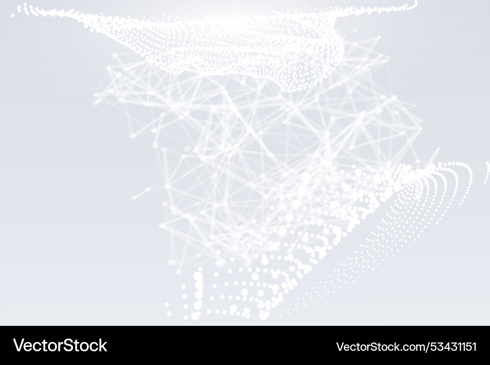 Abstract white background modern design ill Vector Image