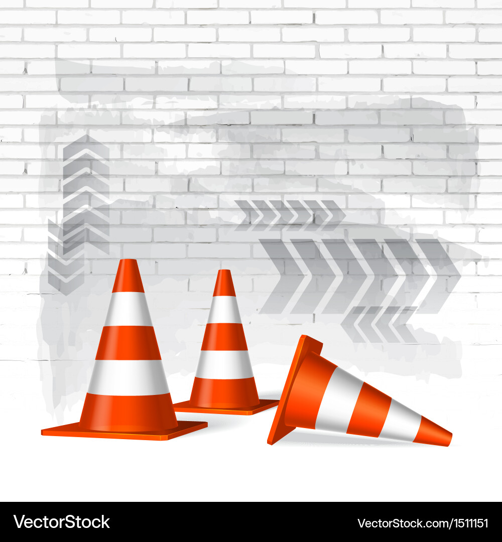 Construction Site Background Royalty Free Vector Image