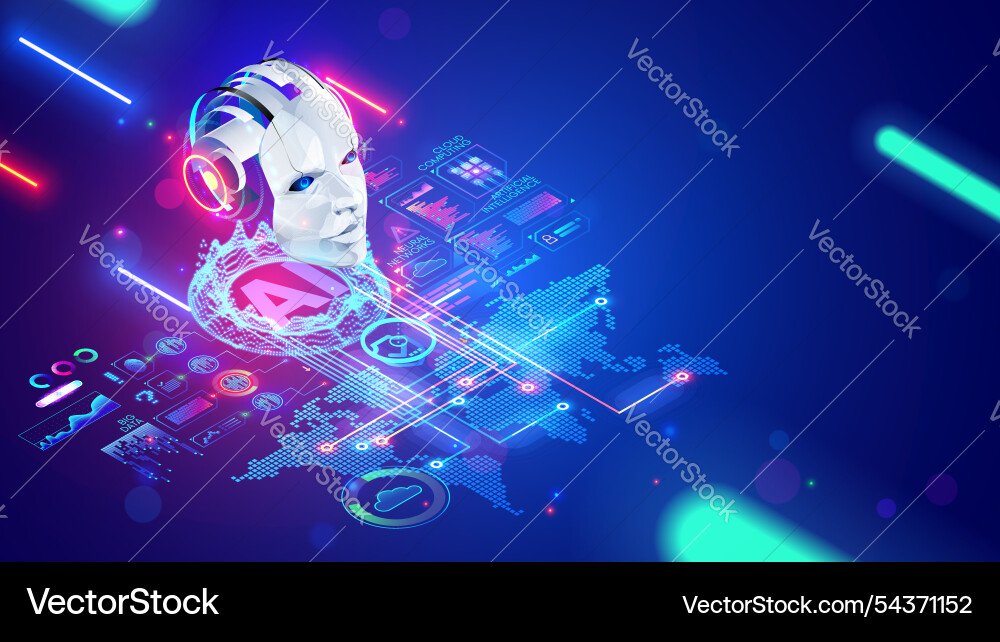Chatbot Abstract Background Vector Images (over 570)
