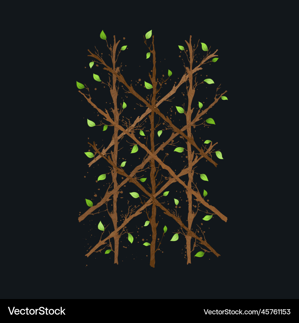 Web of wyrd scandinavian symbol Royalty Free Vector Image
