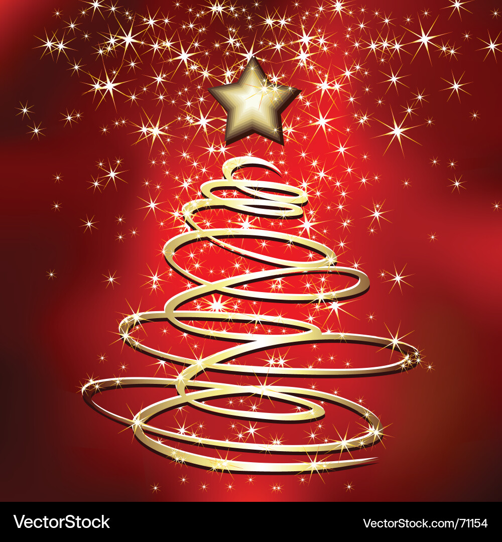 Christmas tree Royalty Free Vector Image - VectorStock