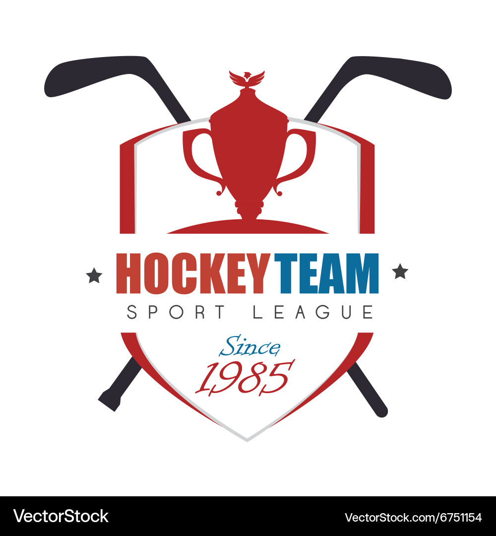 Hocket sport game Royalty Free Vector Image - VectorStock