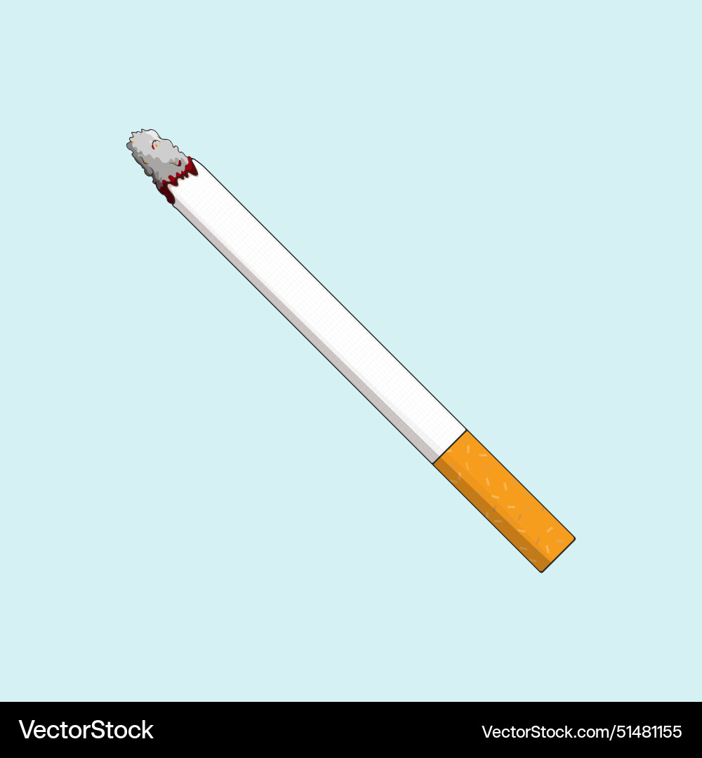 Cigarette icon smoking Royalty Free Vector Image