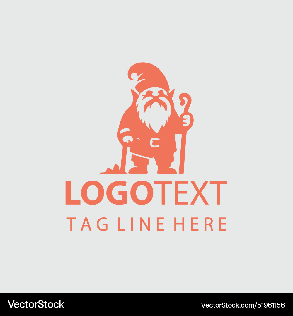 Dwarf logo Royalty Free Vector Image - VectorStock