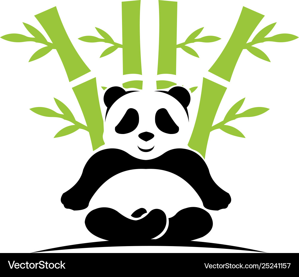 Panda animal Royalty Free Vector Image - VectorStock