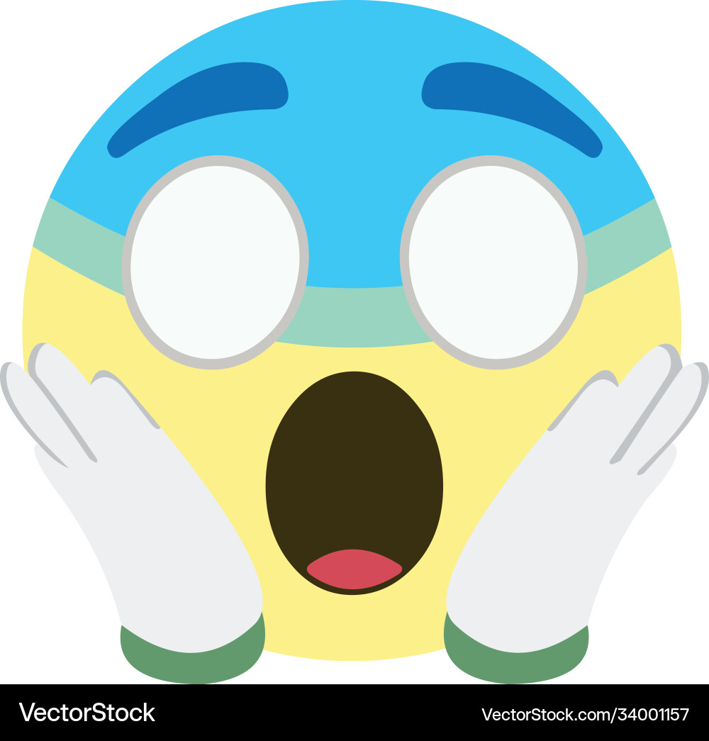 Scared Royalty Free Vector Image - VectorStock